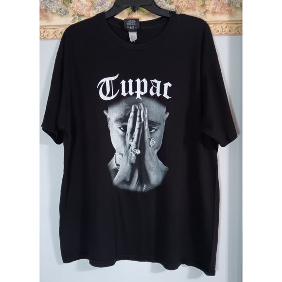Cross Colours | Shirts | Tupac Shakur Xl Black Cross Colours Vintage 9s ...